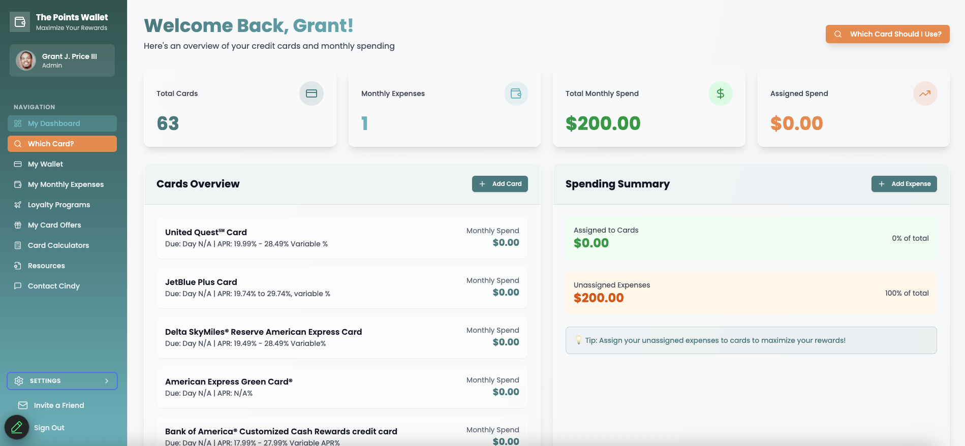 Introducing The Points Wallet: Your New Rewards & Benefits Web App ...